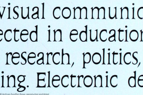 Roger Excoffon’s ultimate typeface - Café Typô